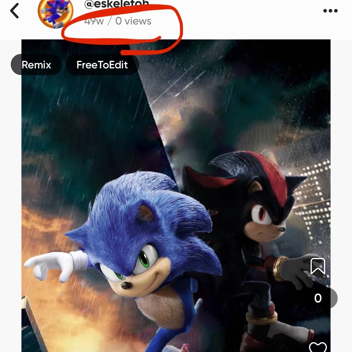 Post from Super Sonic Brian