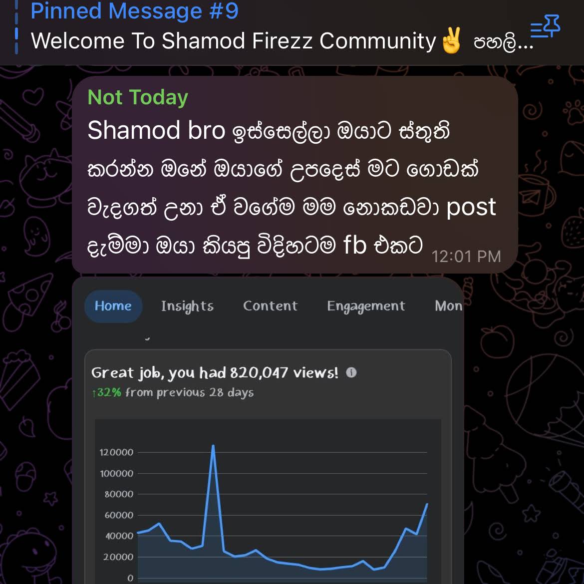 Post from Shamod Firezz