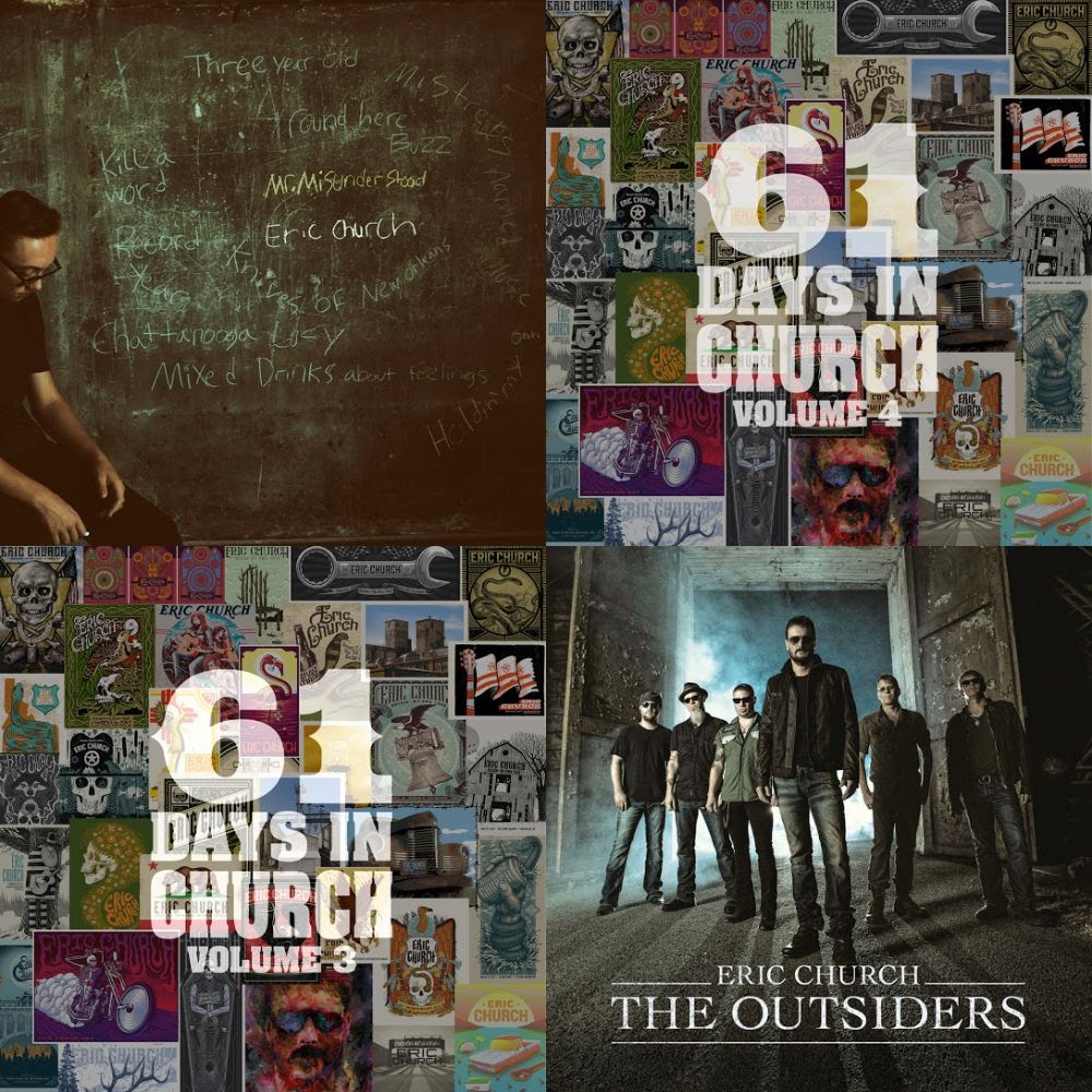 50 Eric Church Songs - Eric Church's Best Hits and Album Cuts