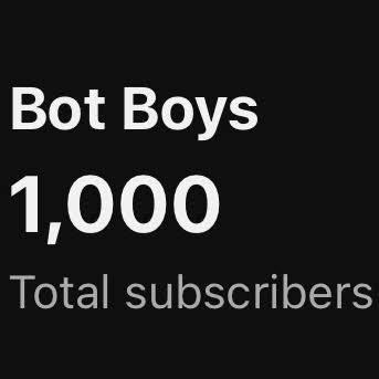 Post from Bot Boys