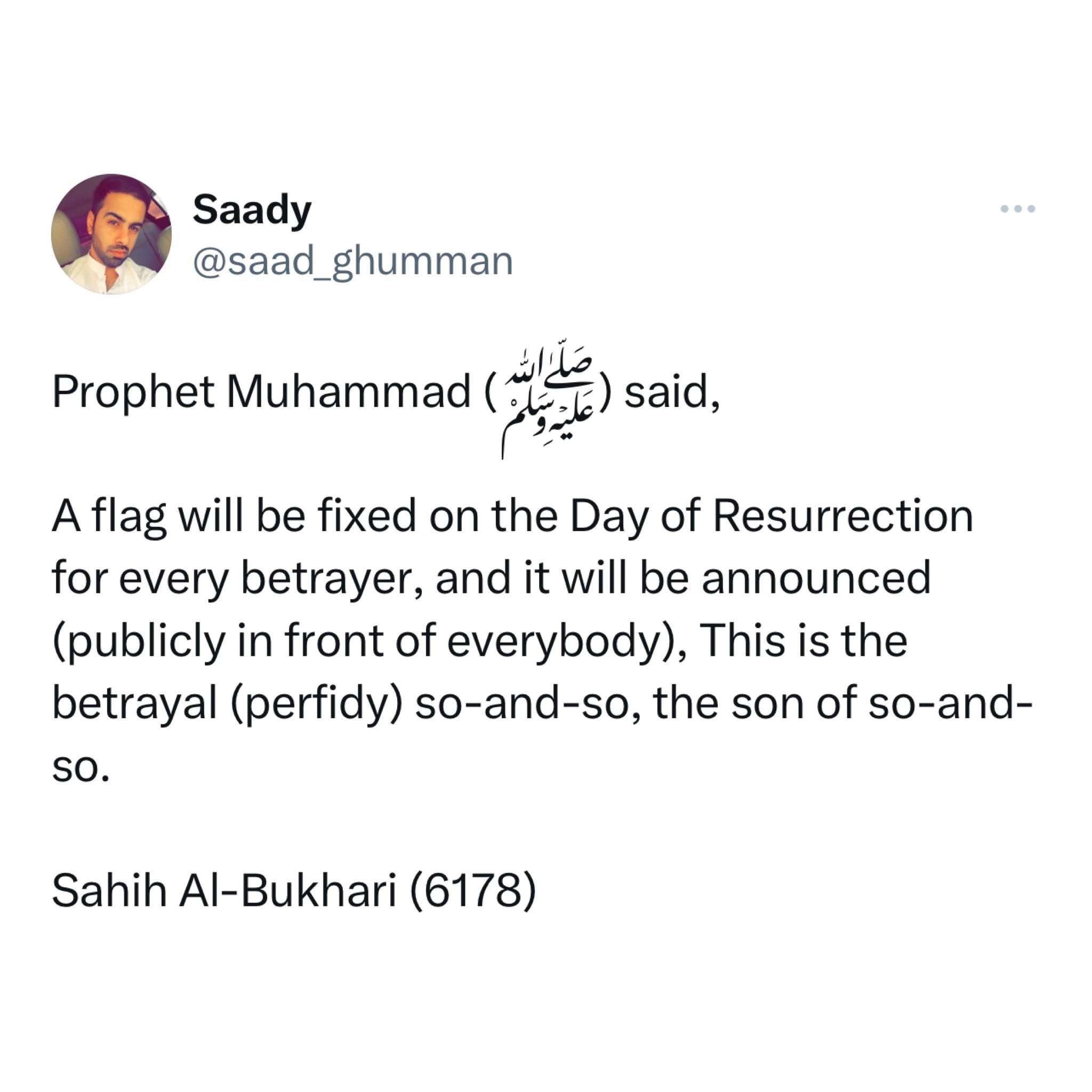 Post from Saady