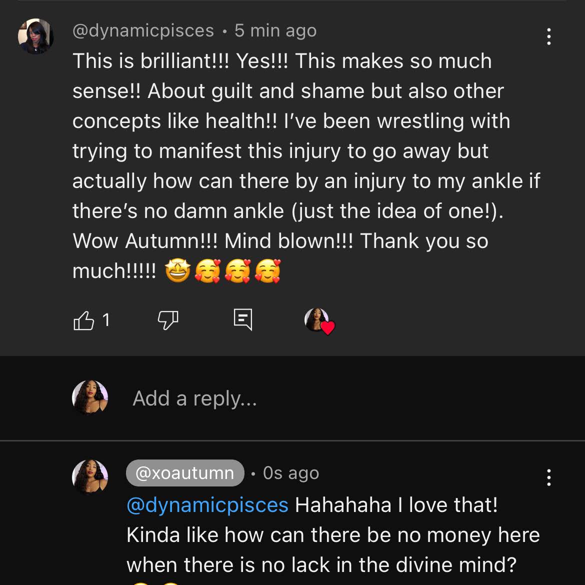 Post from Xo, Autumn