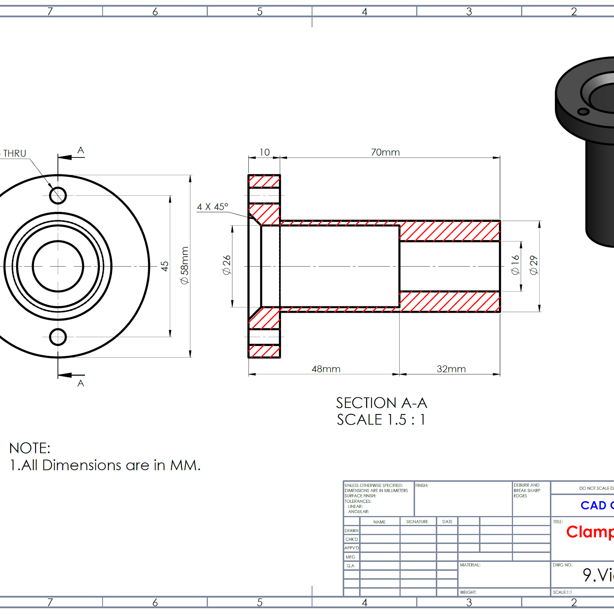 Post from CAD CAM TUTORIAL BY MAHTABALAM