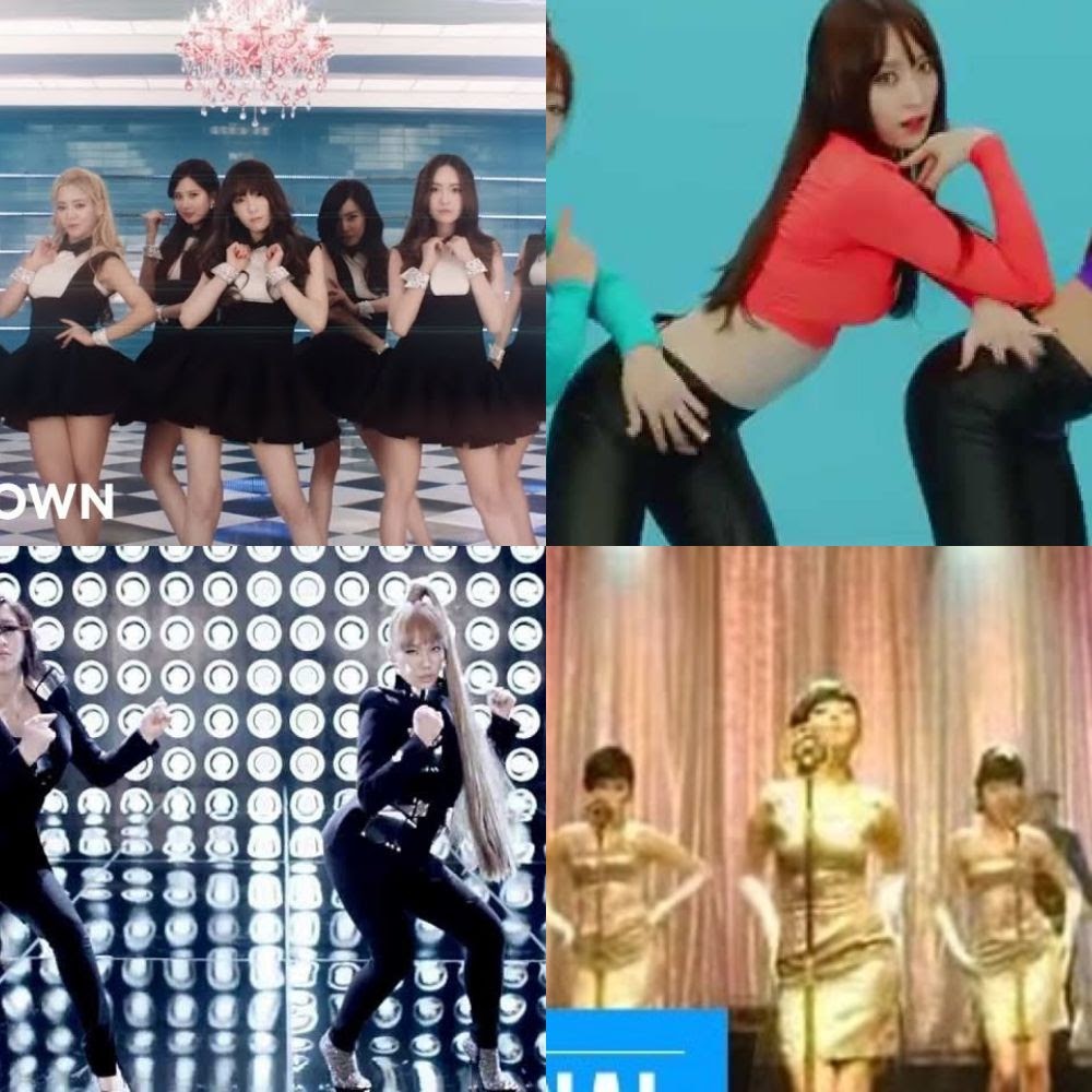 SNSD 2NE1 REDVELVET TWICE BLACKPINK EXID WONDER GIRLS T-ARA AOA 4MINUTE SISTAR MISS A GFRIEND G ...