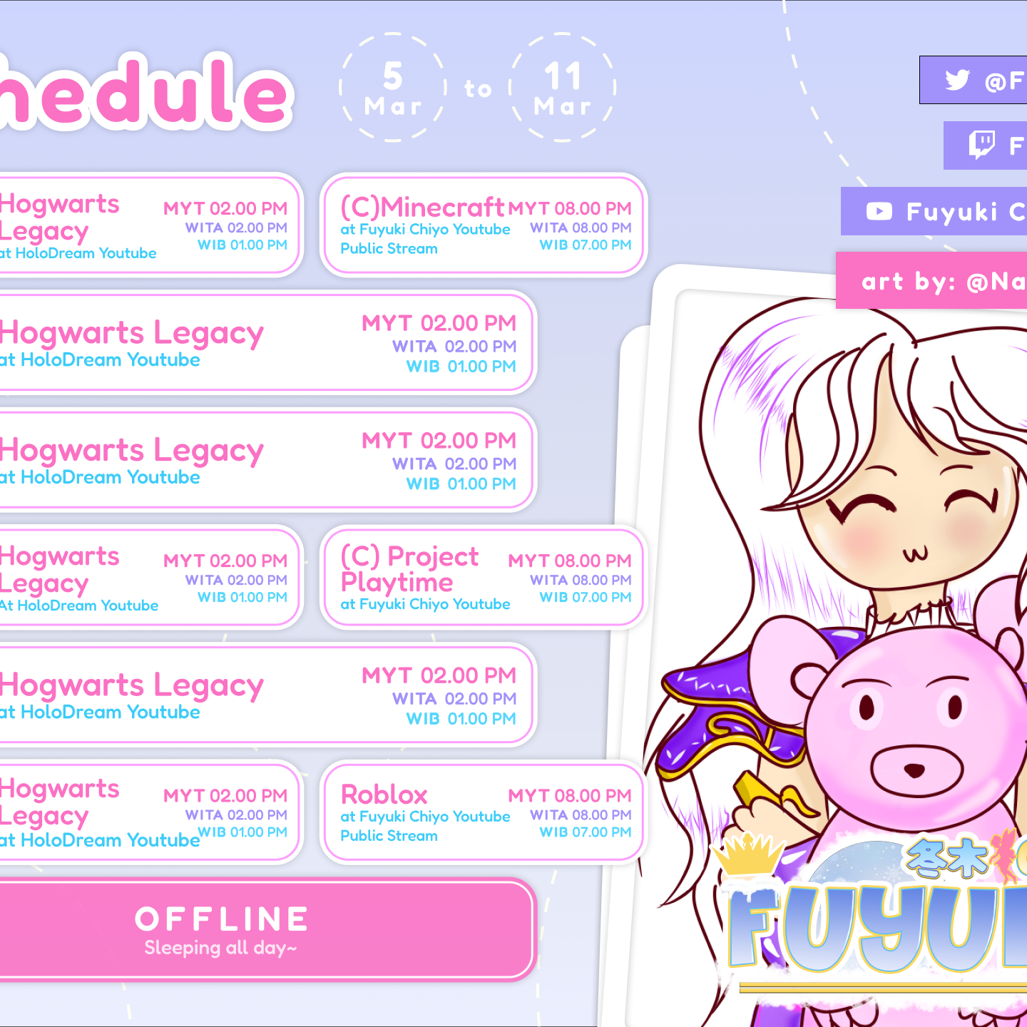 Post from Fuyuki Chiyo 冬木【HoloDream】