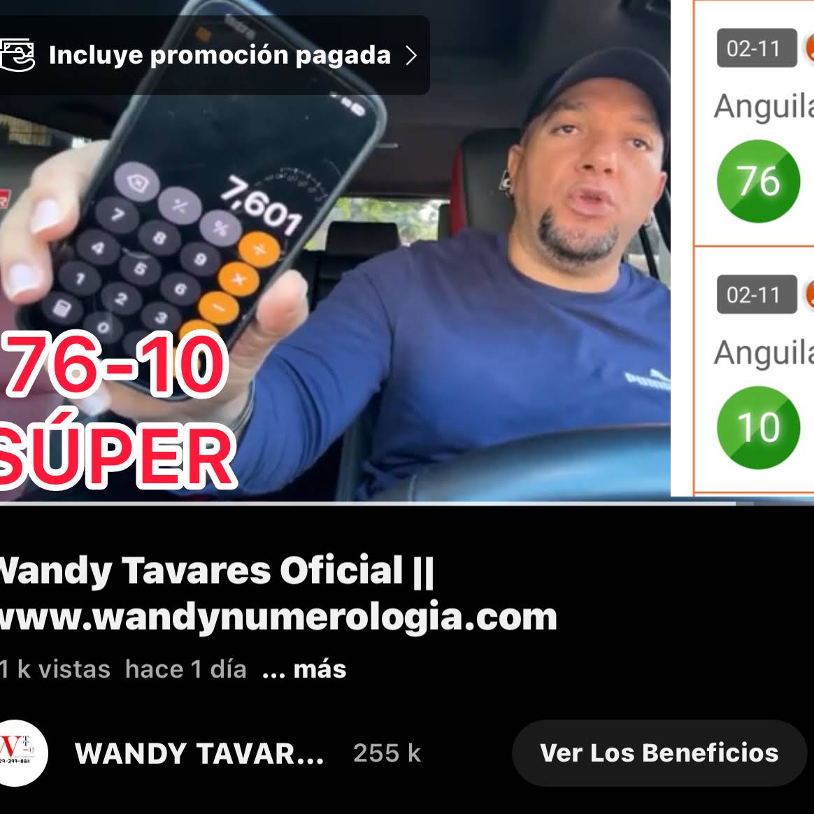 Post from WANDY TAVARES “LA FÁBRICA”
