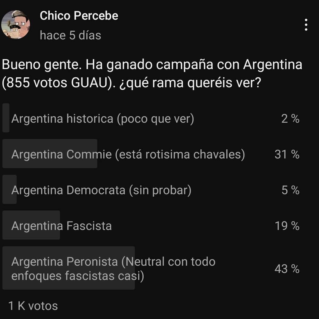 Post from Chico Percebe