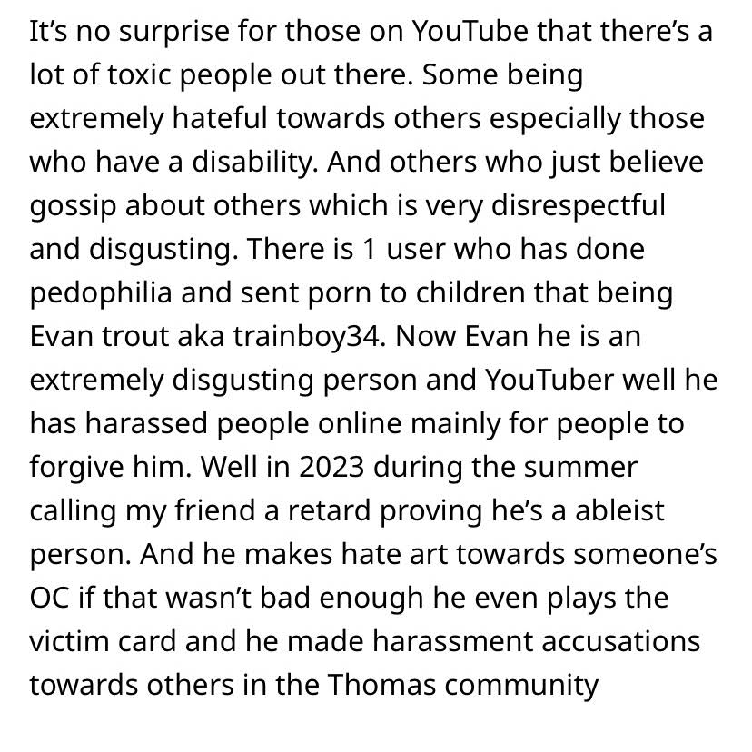 Post from Trainboy 34 (Is Officially Sorry