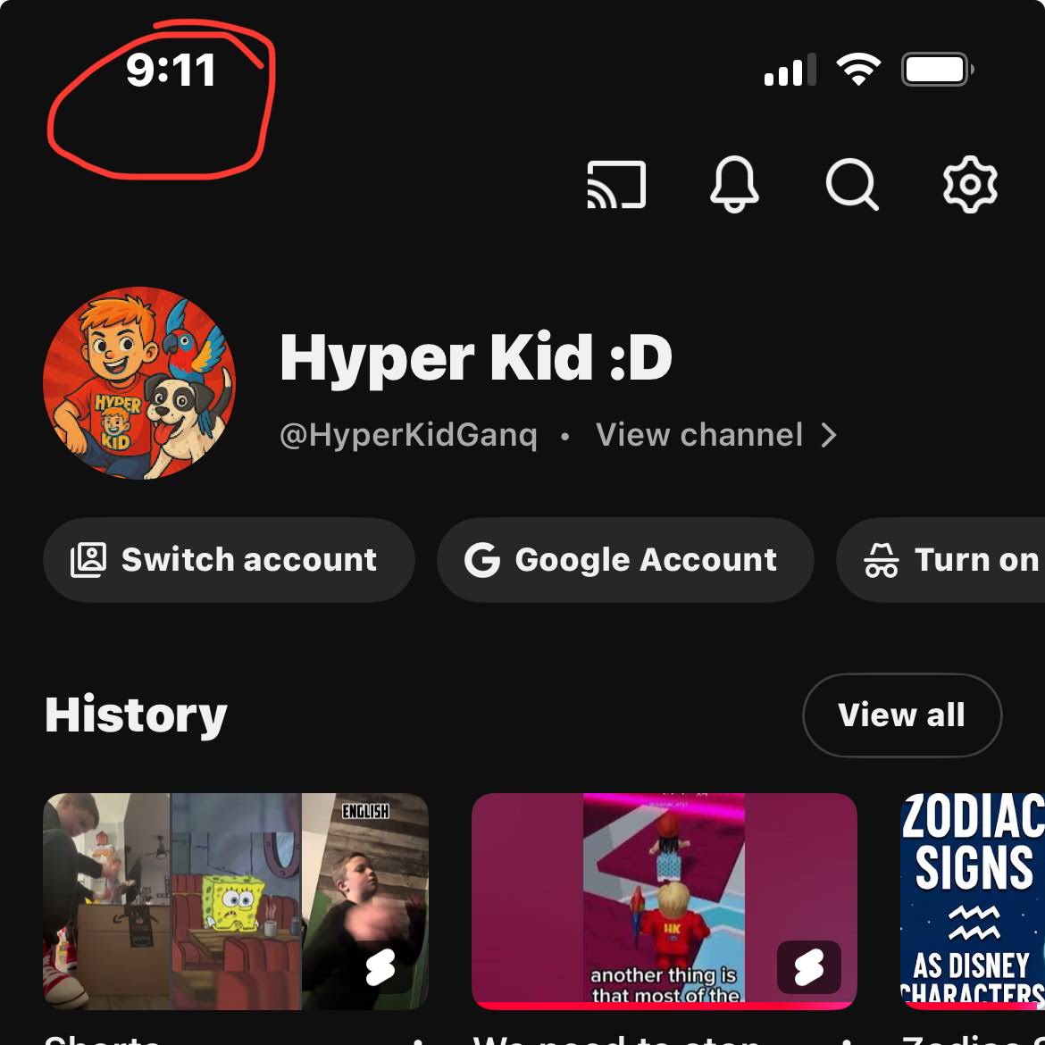 Post from Hyper Kid! :D