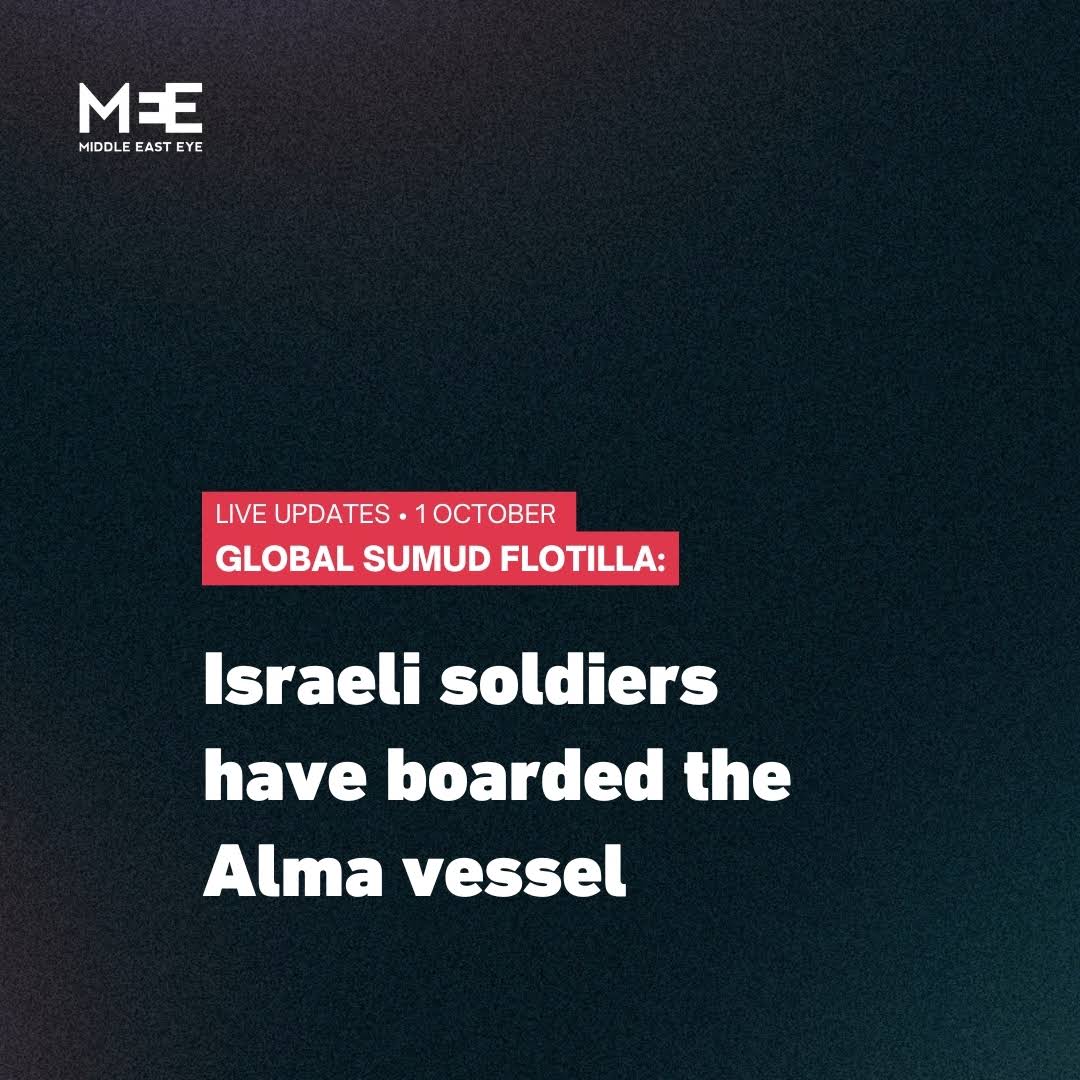 Post from Middle East Eye