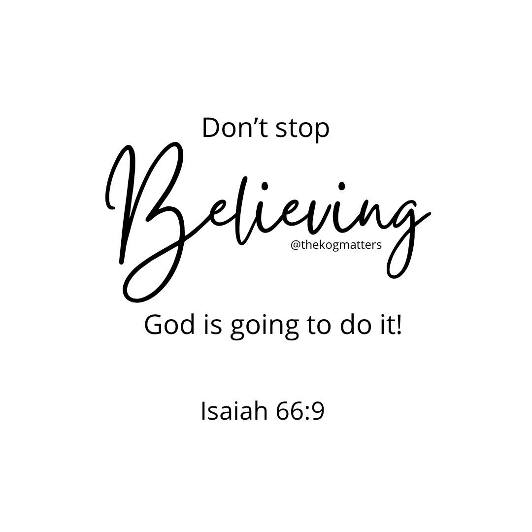 Post from The Kingdom of God Matters