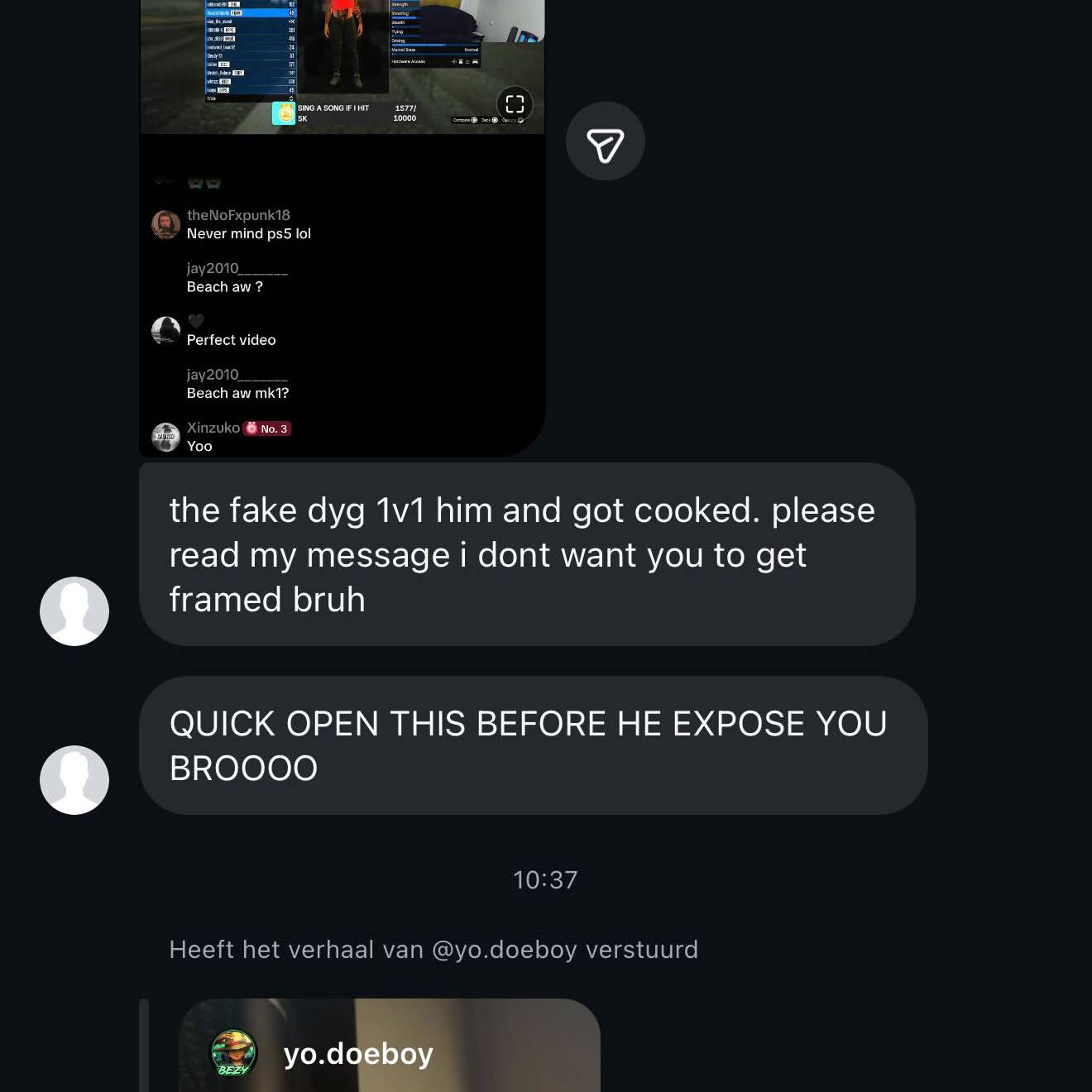 Post from Peaceful Lemon - GTA V PVP
