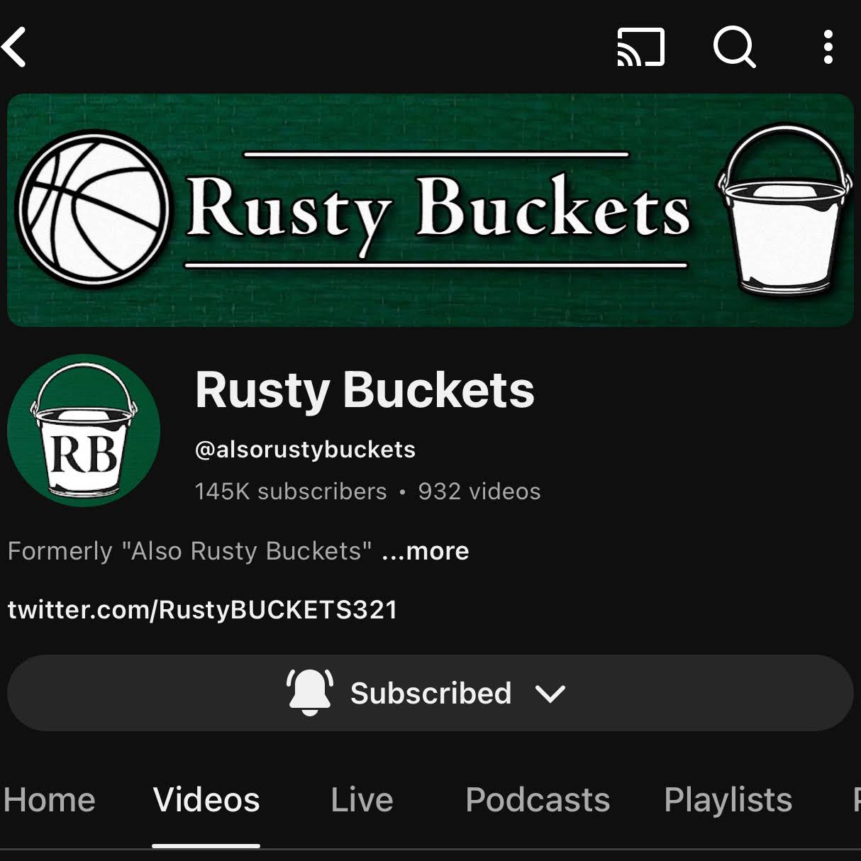 Post from Also Rusty Buckets