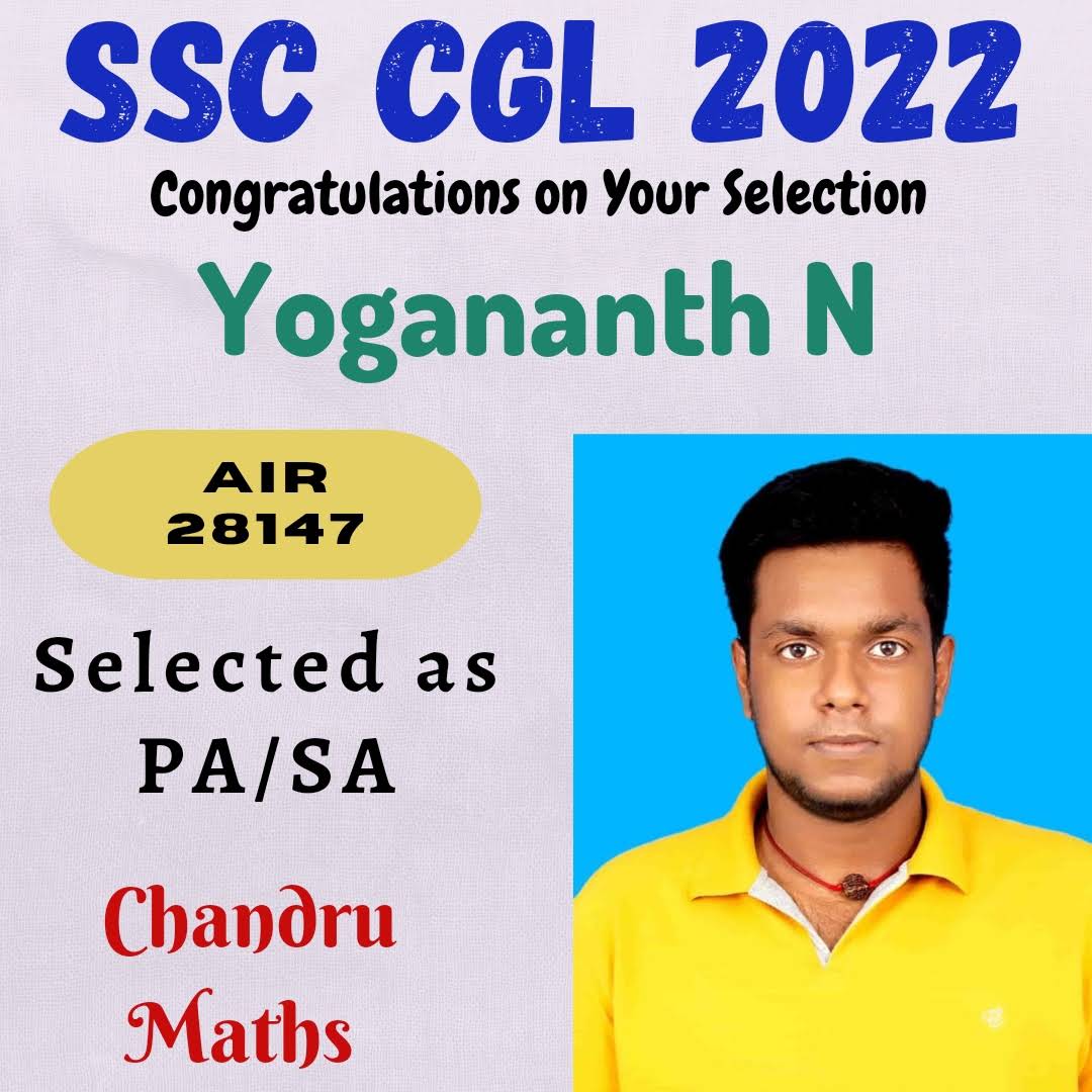 Post from Chandru Maths