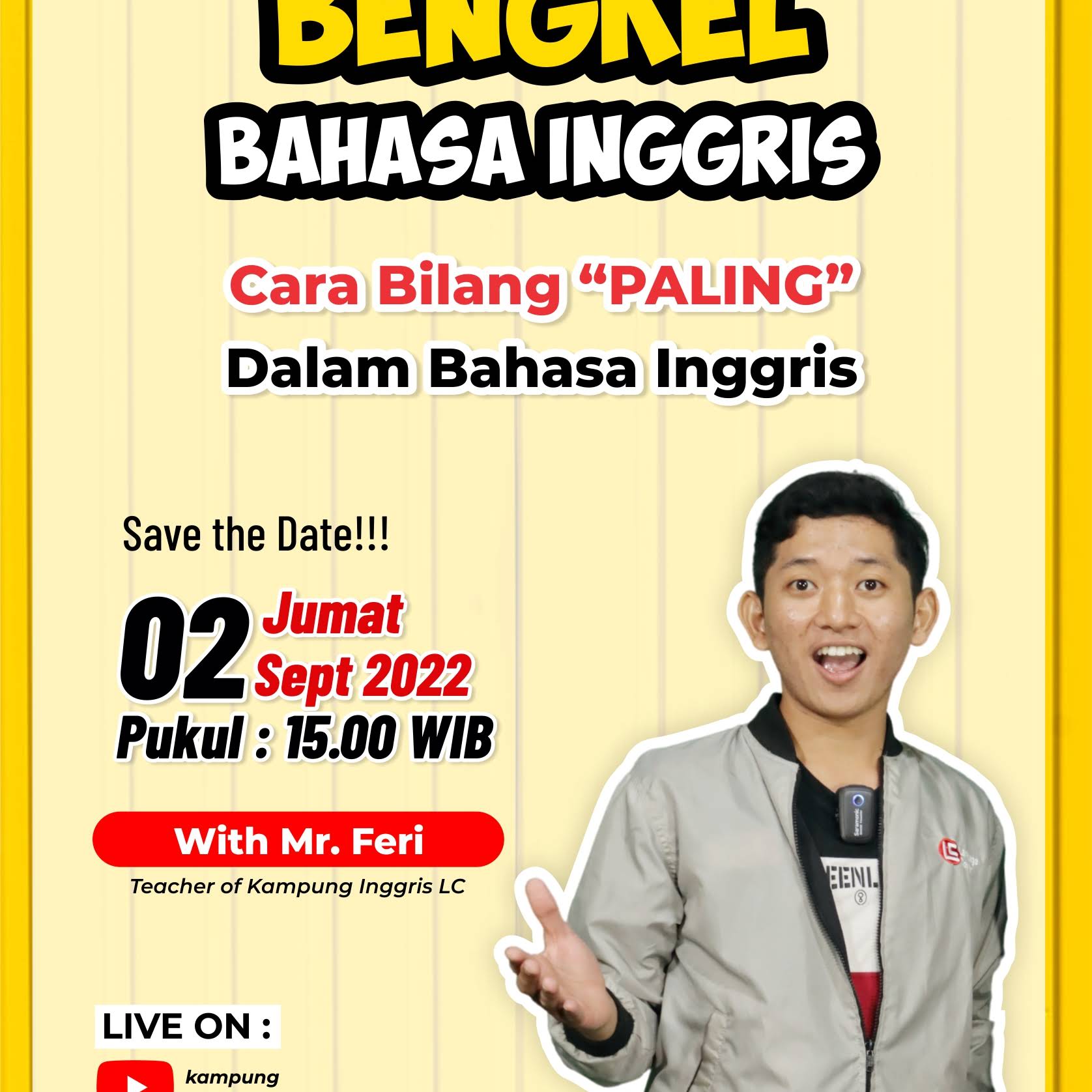 Post from Kampung Inggris LC - Language Center