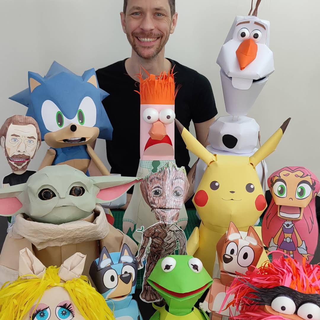 Post from Ben's Paper Puppets