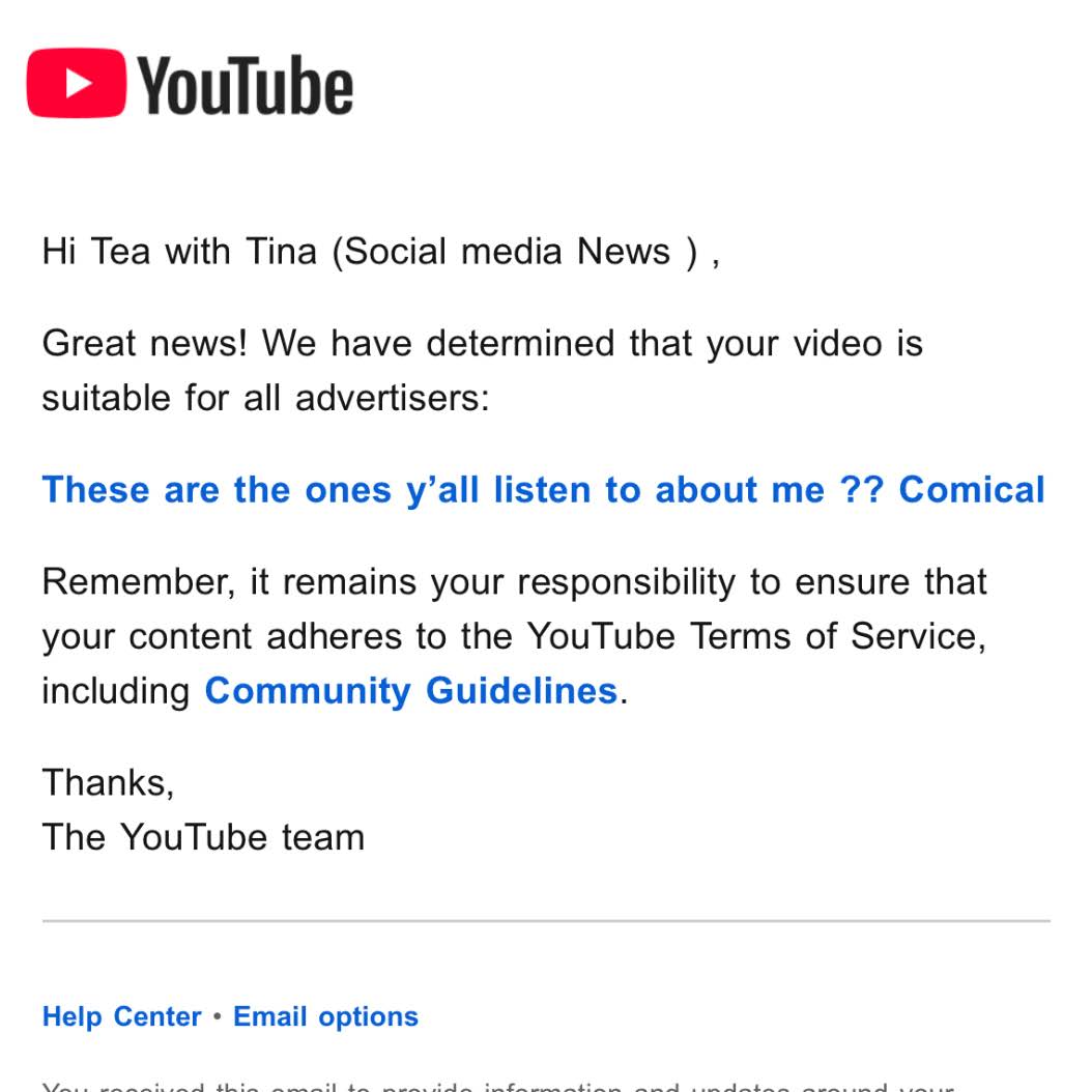 Post from Tea with Tina (Social media News )