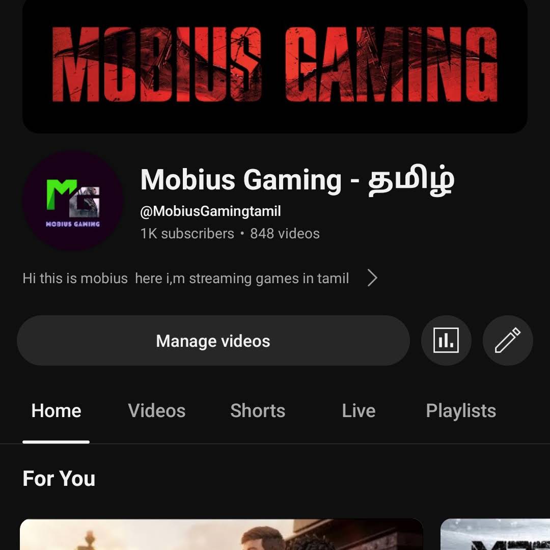 Post from Mobius Gaming - தமிழ்
