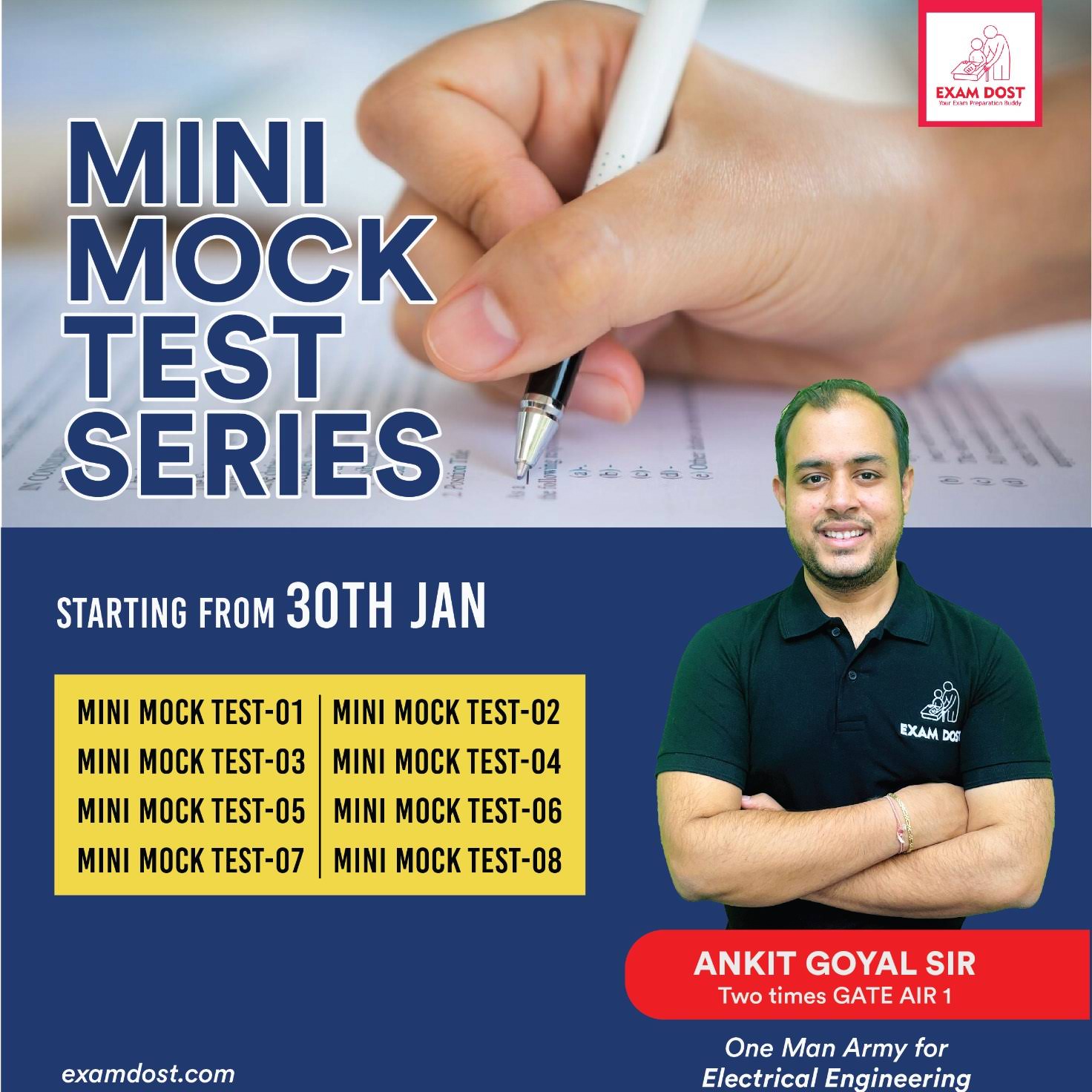 Post from EXAM DOST - Ankit Goyal