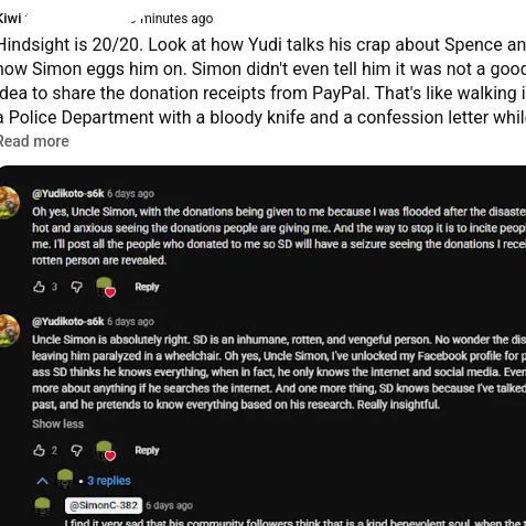Post from SimonC