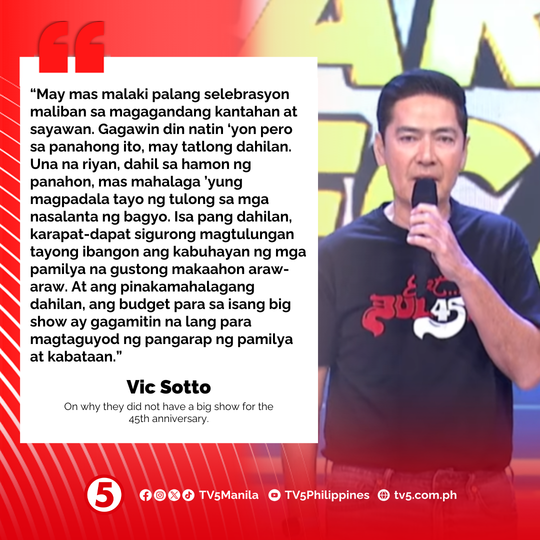 Post from TV5 Philippines