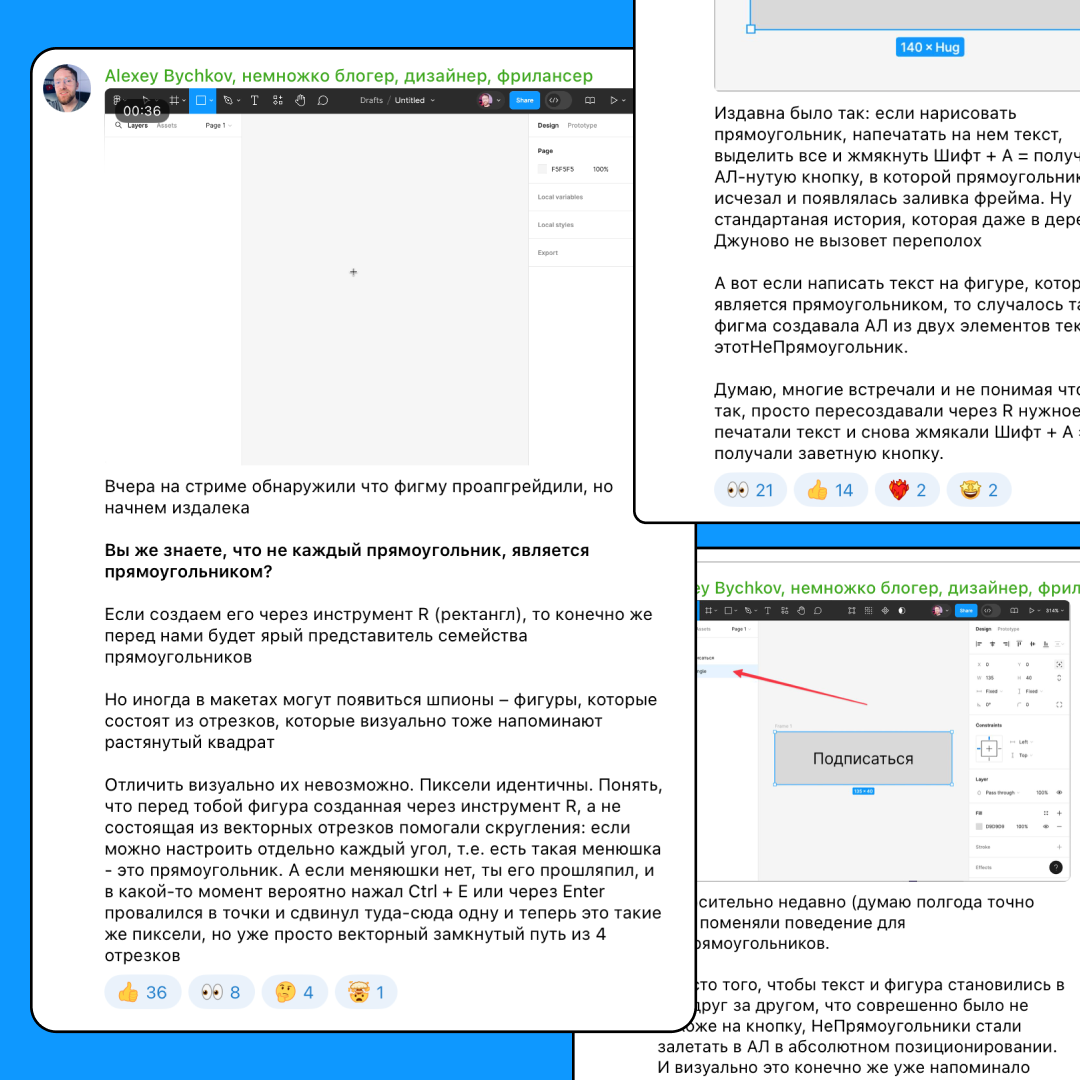Post from Alexey Bychkov: веб-дизайн и фриланс
