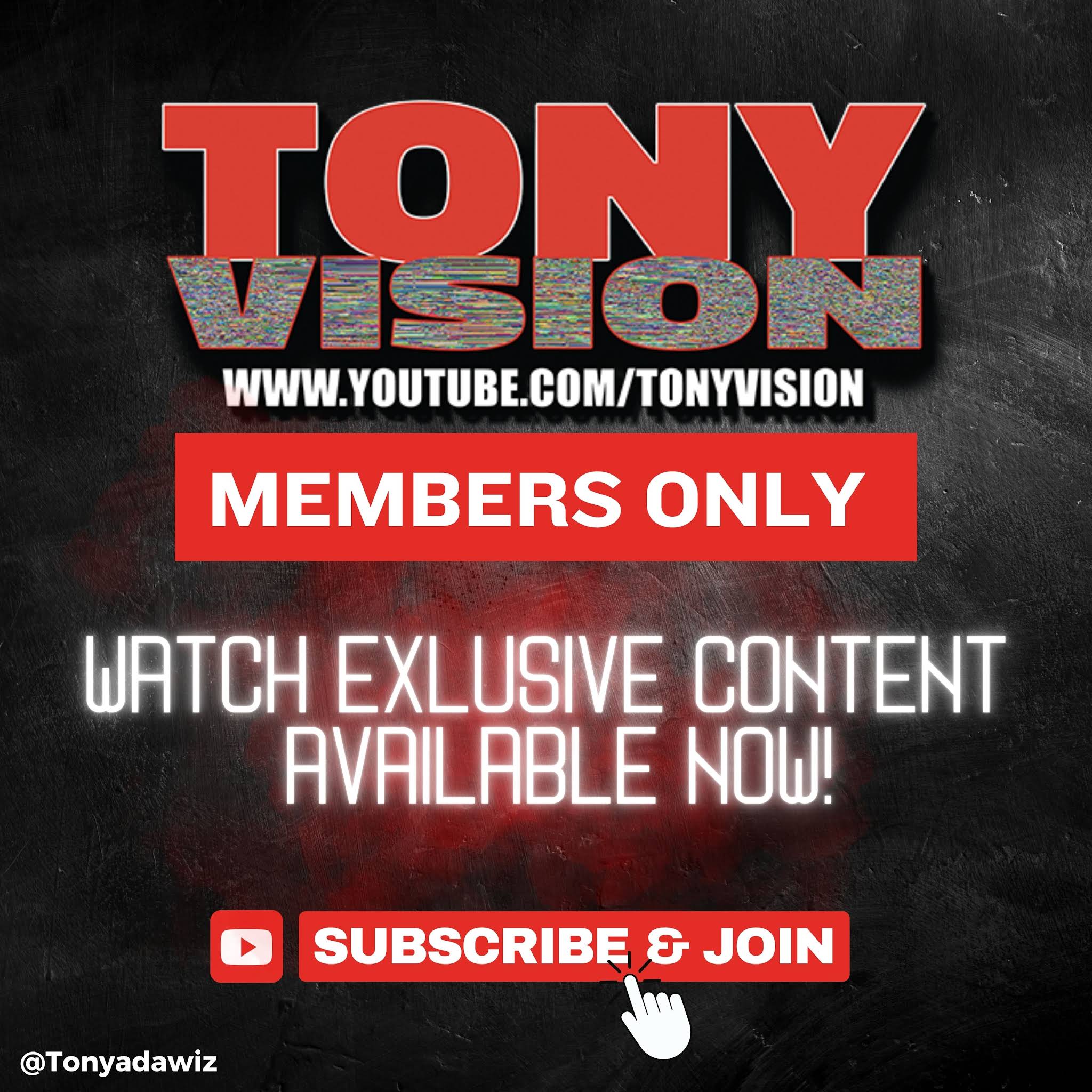 Post from Tony Vision