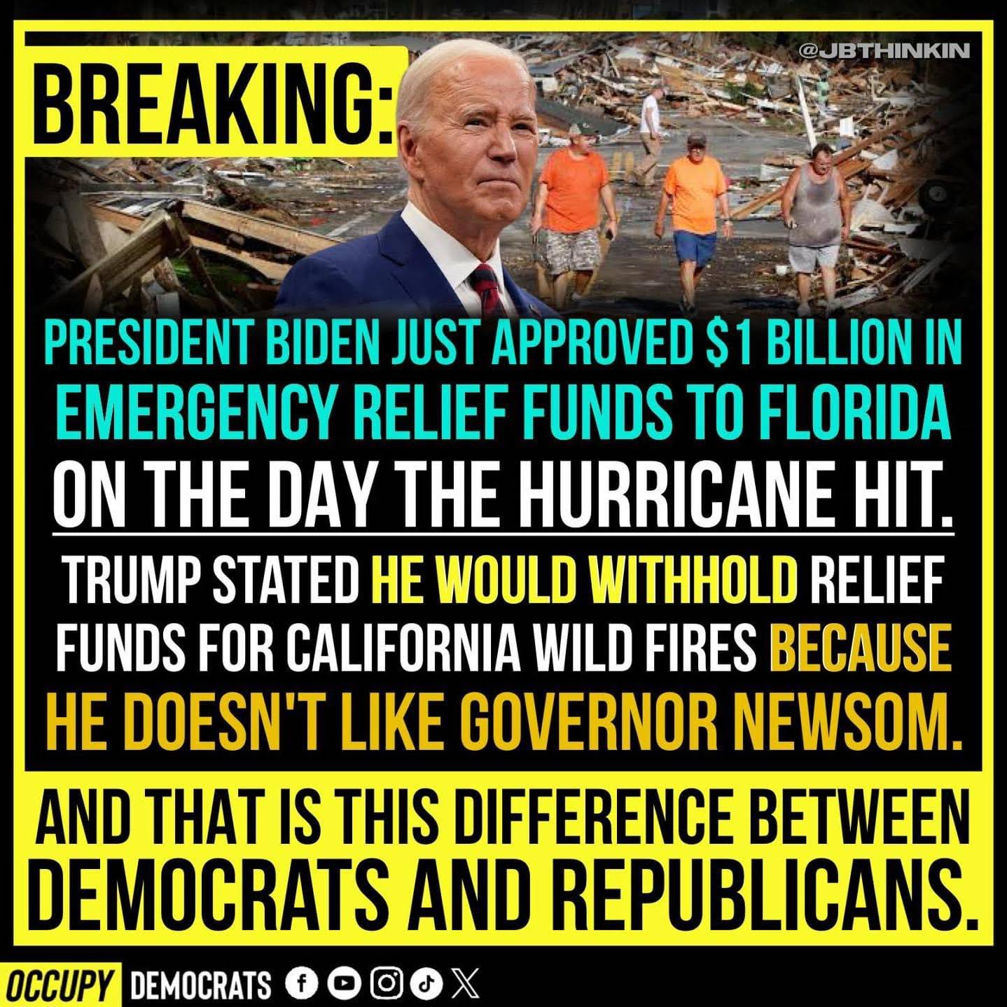 Post from Occupy Democrats