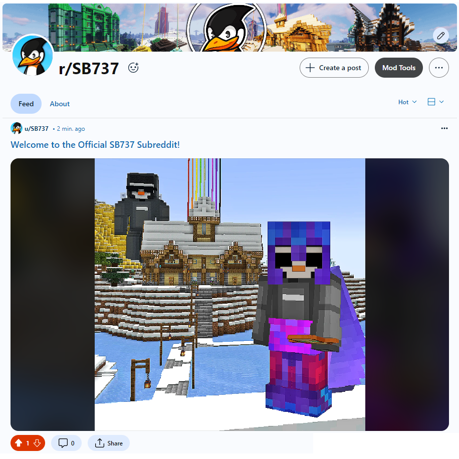 Post from SB737