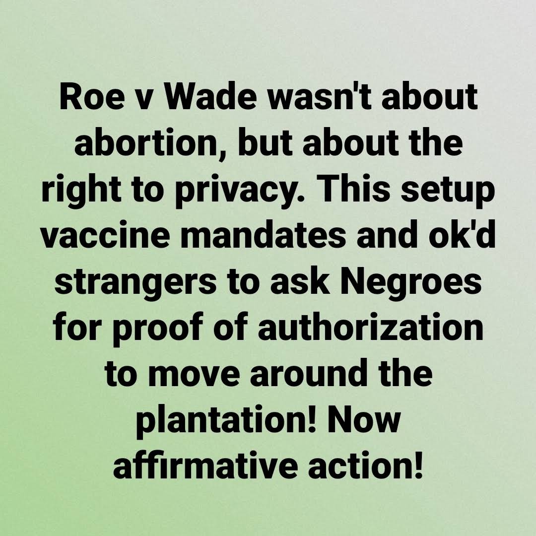 Post from We Woke Now