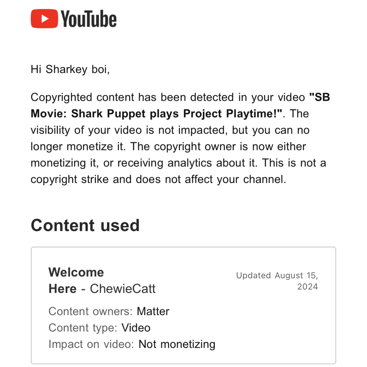 Post from Sharkey boi