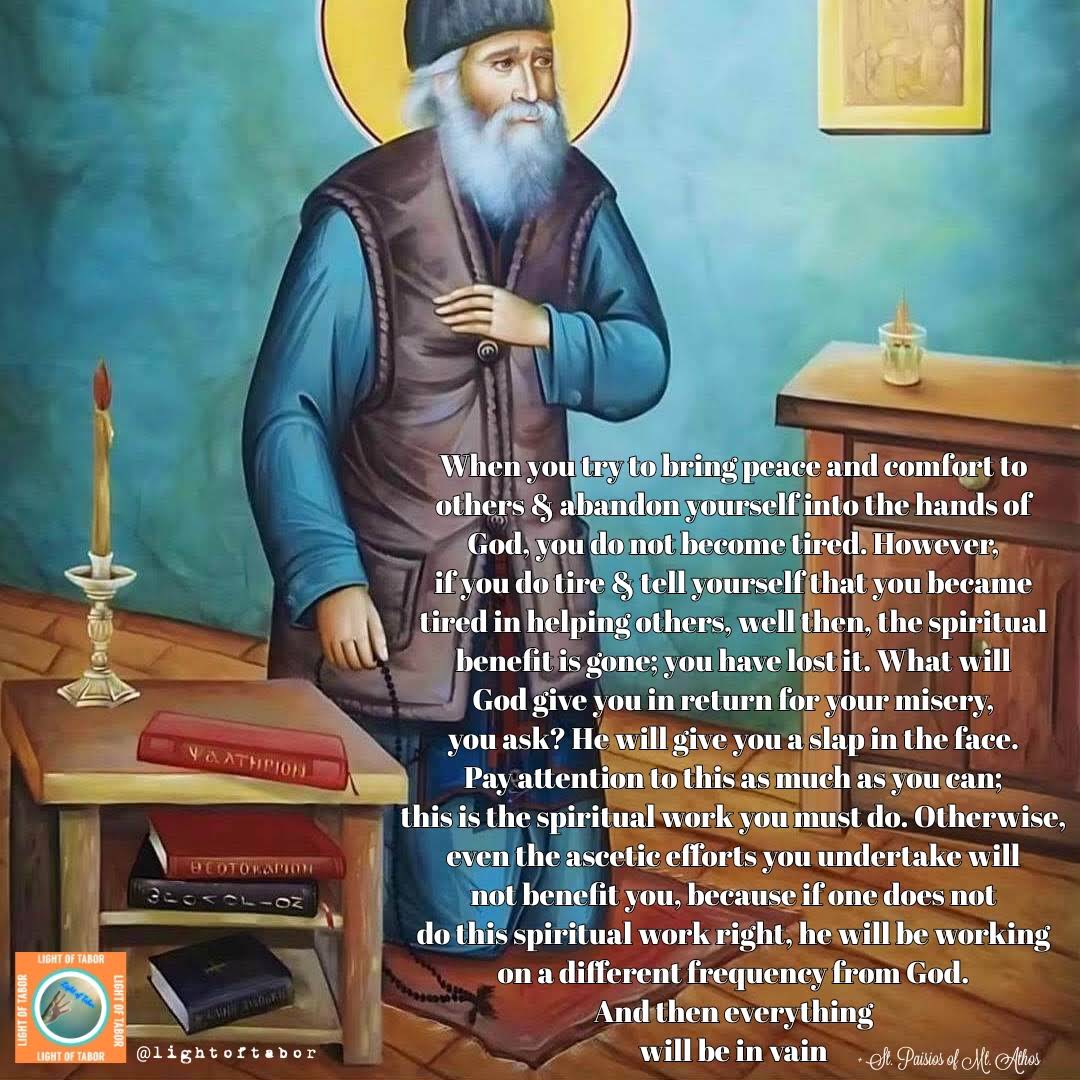 Post from Light of Tabor | Mark Ratelle