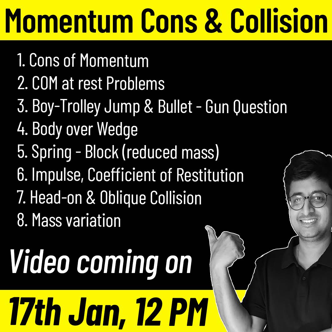 Post from Eduniti - Physics by Mohit Goenka_IITKGP