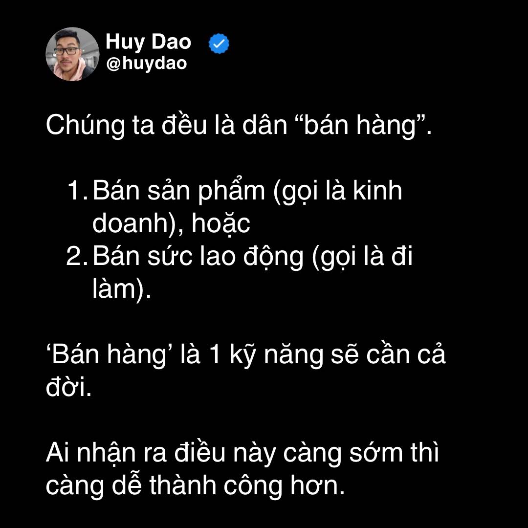 Post from Huy Dao