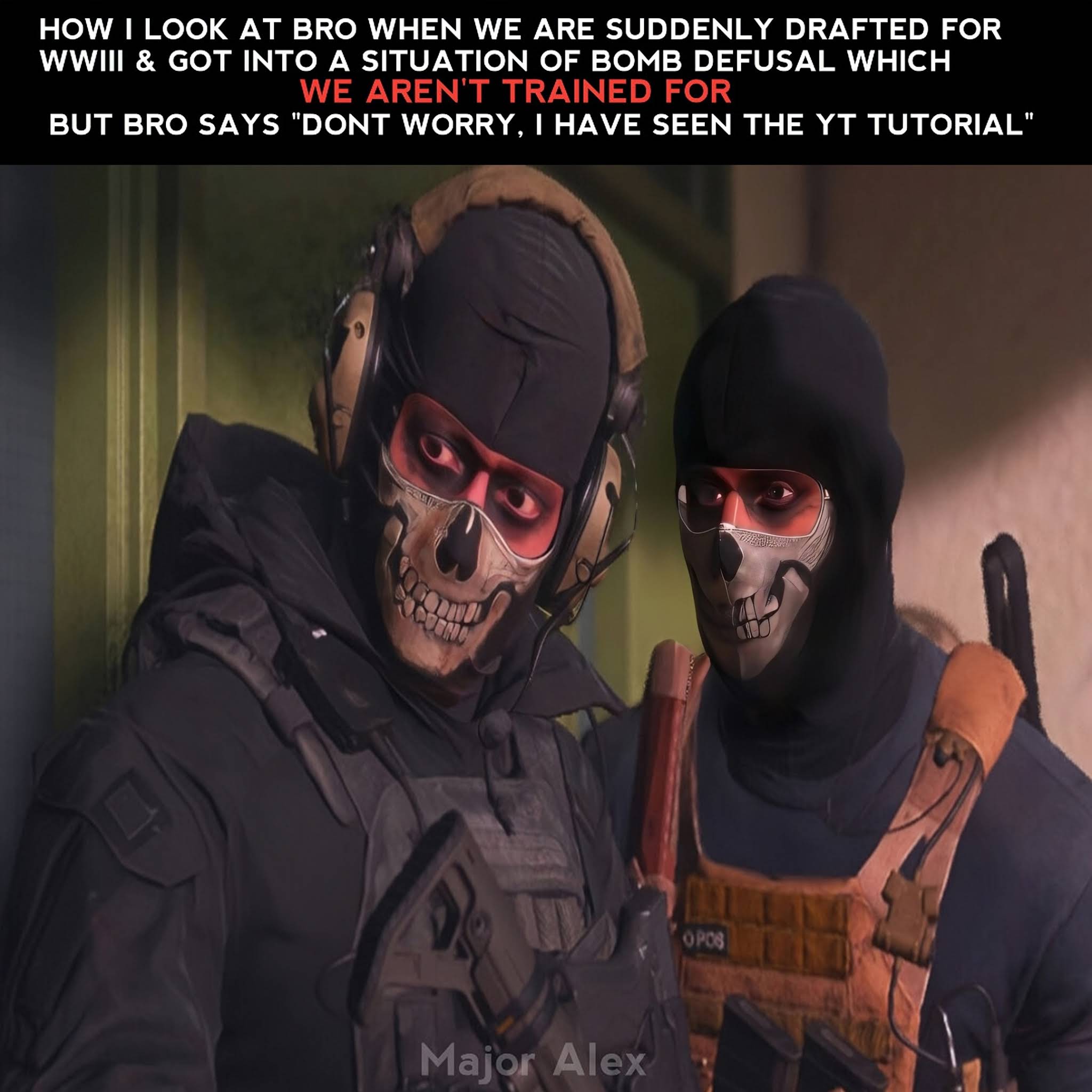 Post from Major Alex