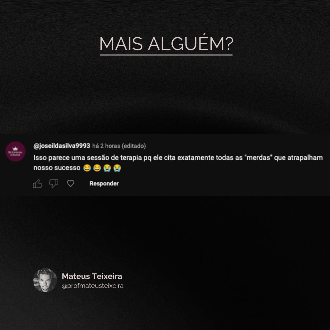 Post from Mateus Teixeira