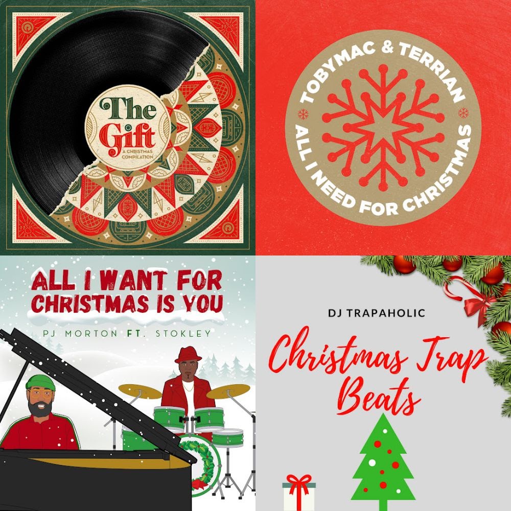 Clean Christmas rap, trap and hip-hop