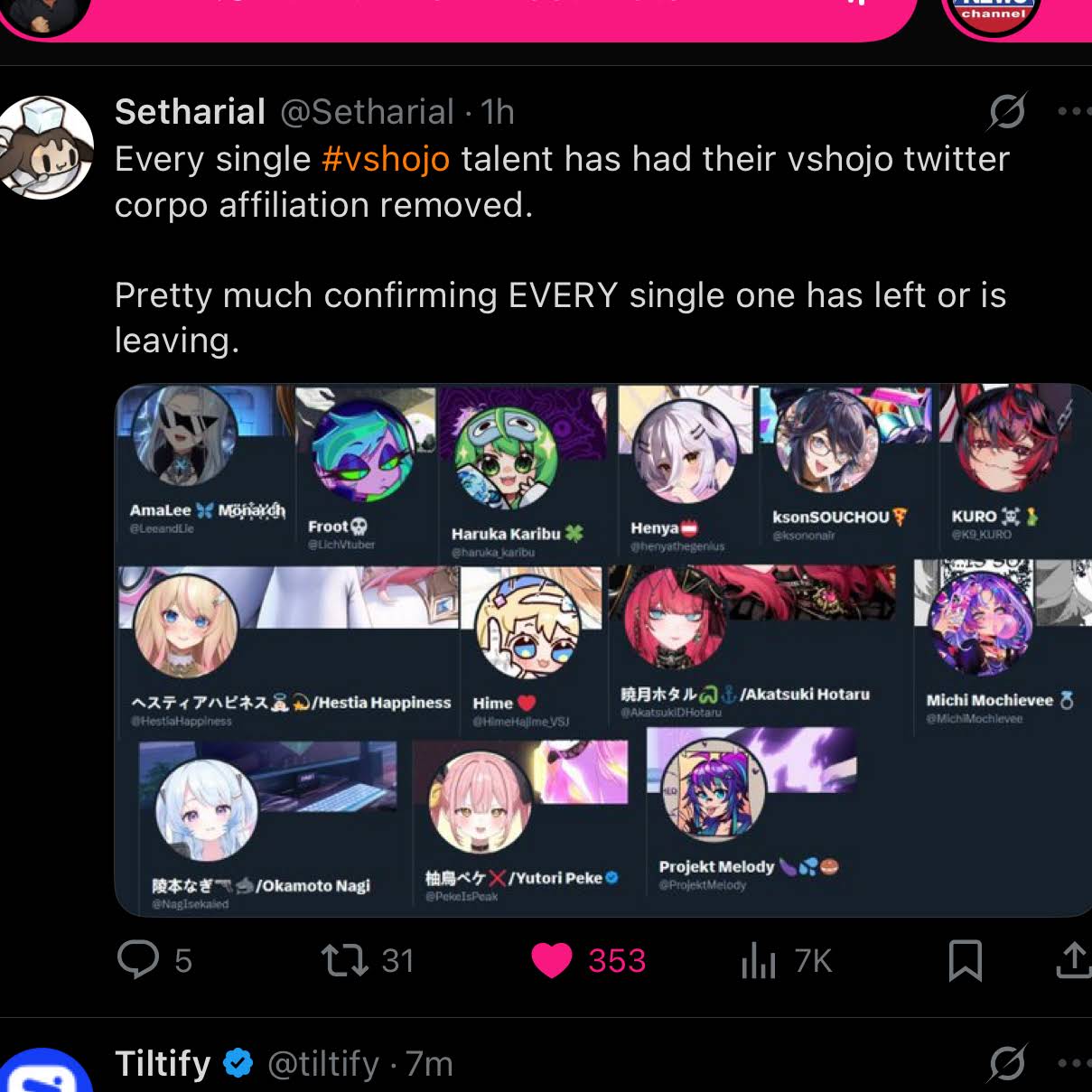 Post from Ultra Derek