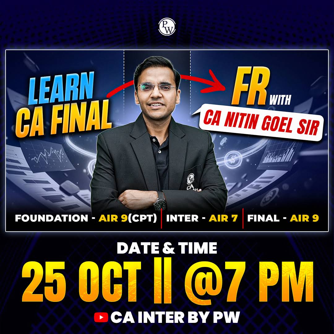 Post from CA Final by PW