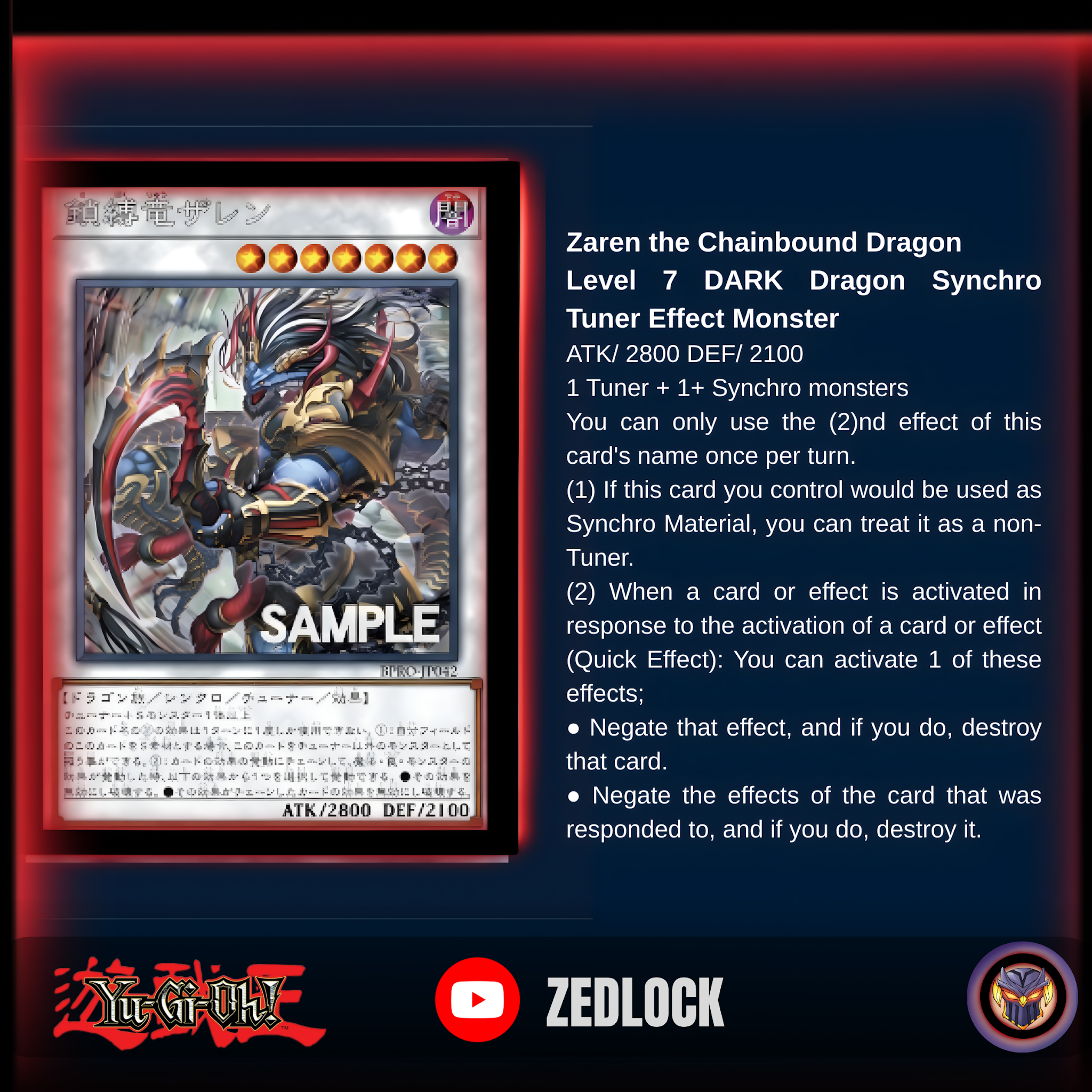 Post from ZedLock