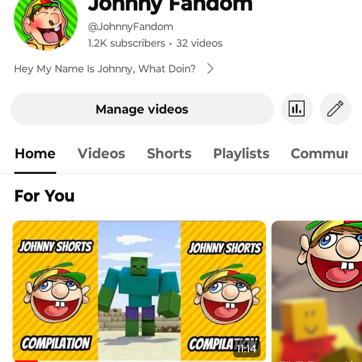 Post from Johnny Fandom