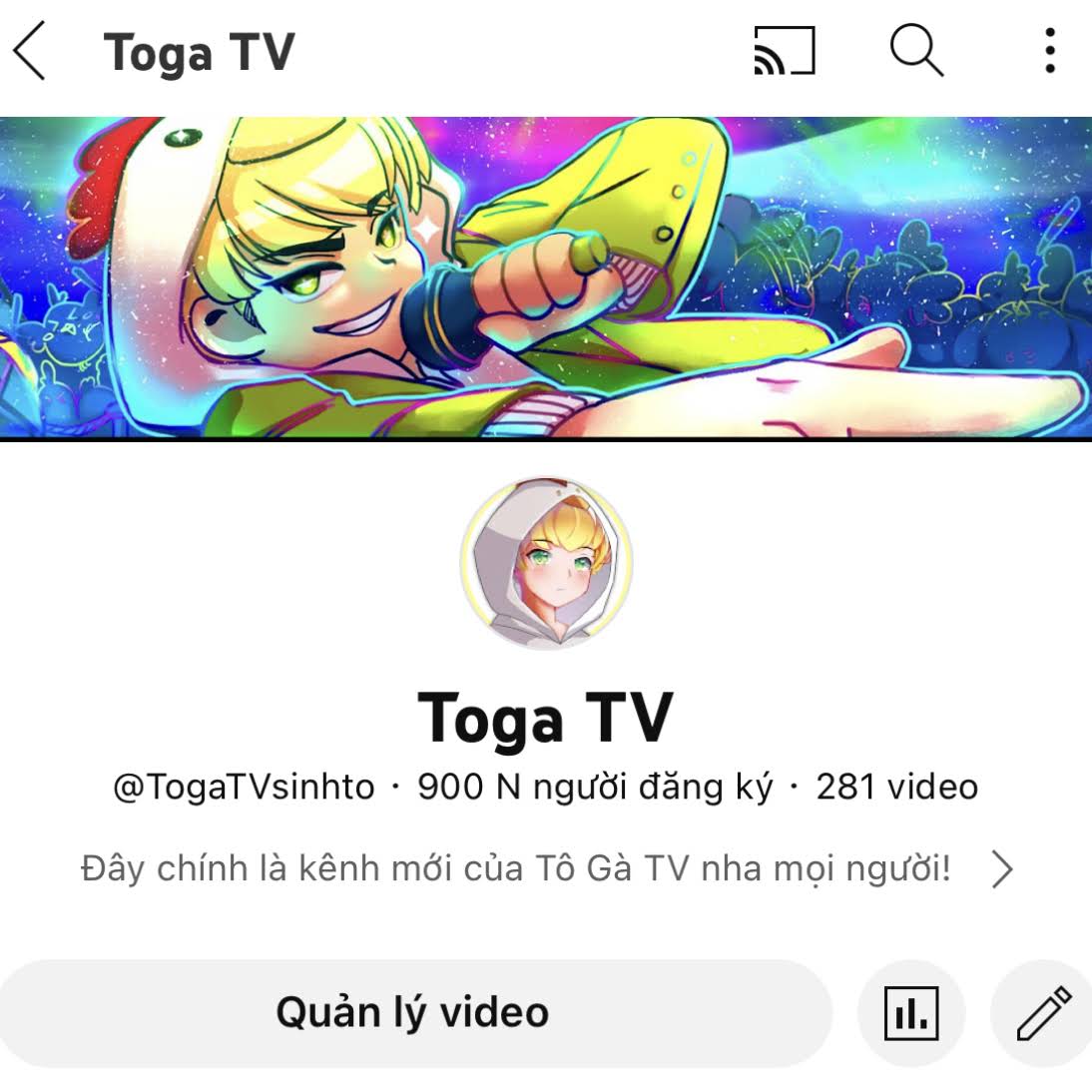 Post from Toga TV