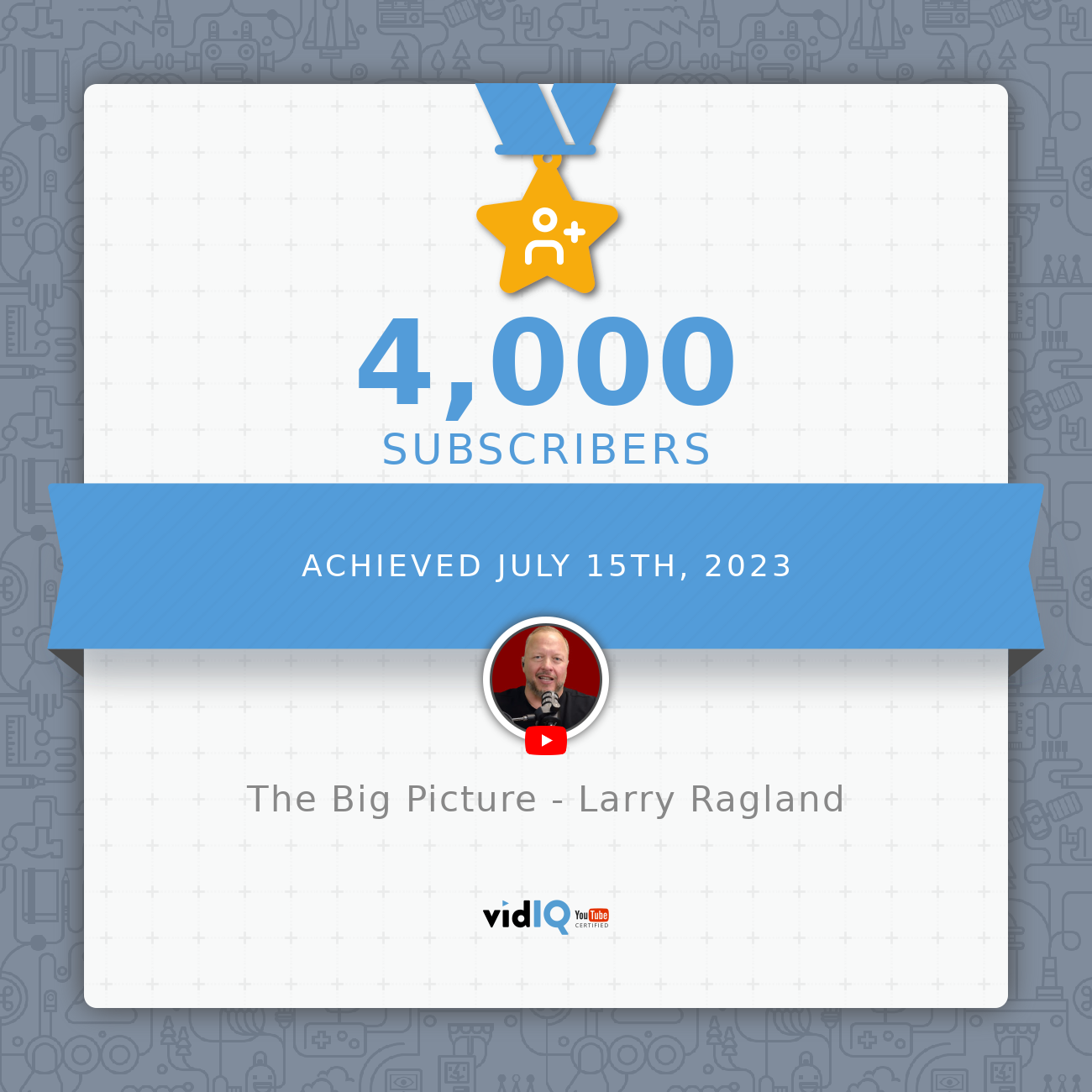 Post from Larry Ragland - The Big Picture