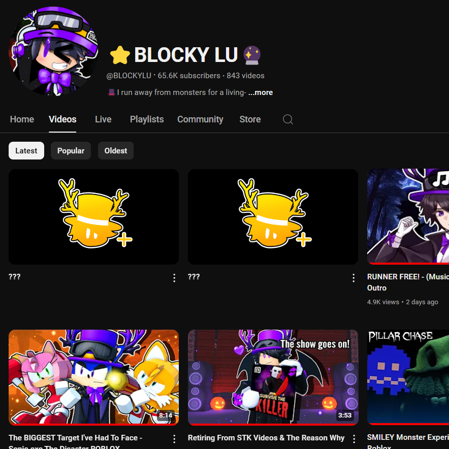 Post from ⭐BLOCKY LU🔮
