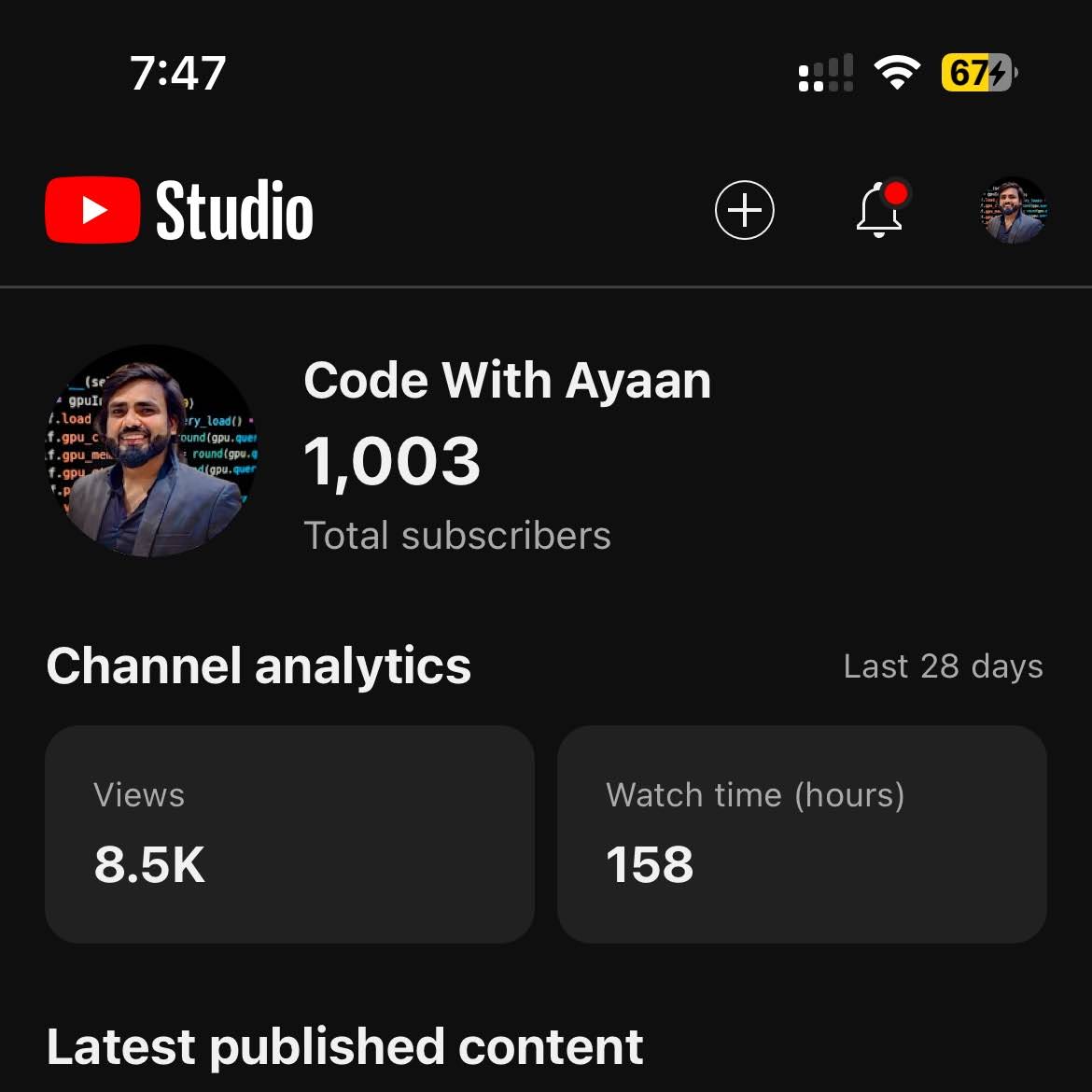 Post from Code With Ayaan