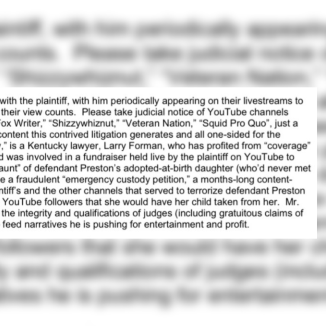 Post from Attorney Larry Forman