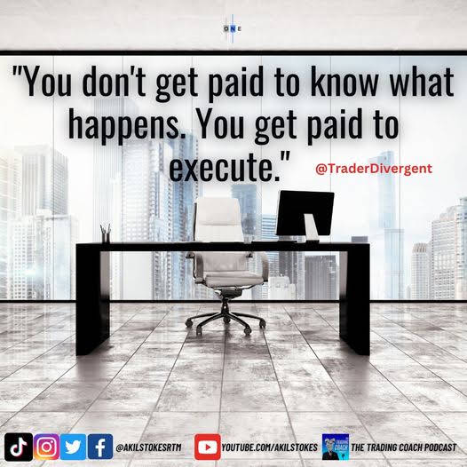 Post from Akil Stokes (Trading Coach at Tier One Trading)