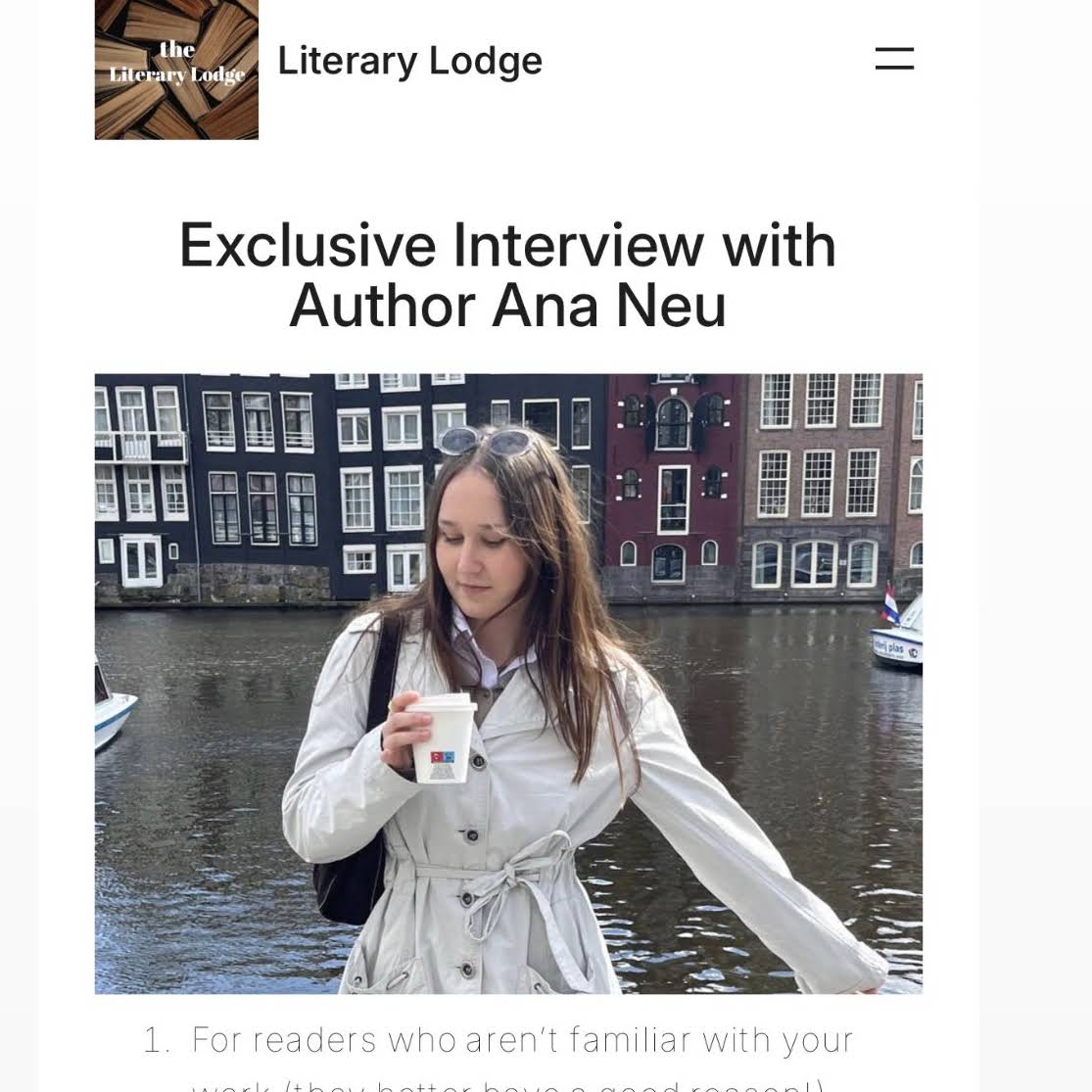 Post from ana neu