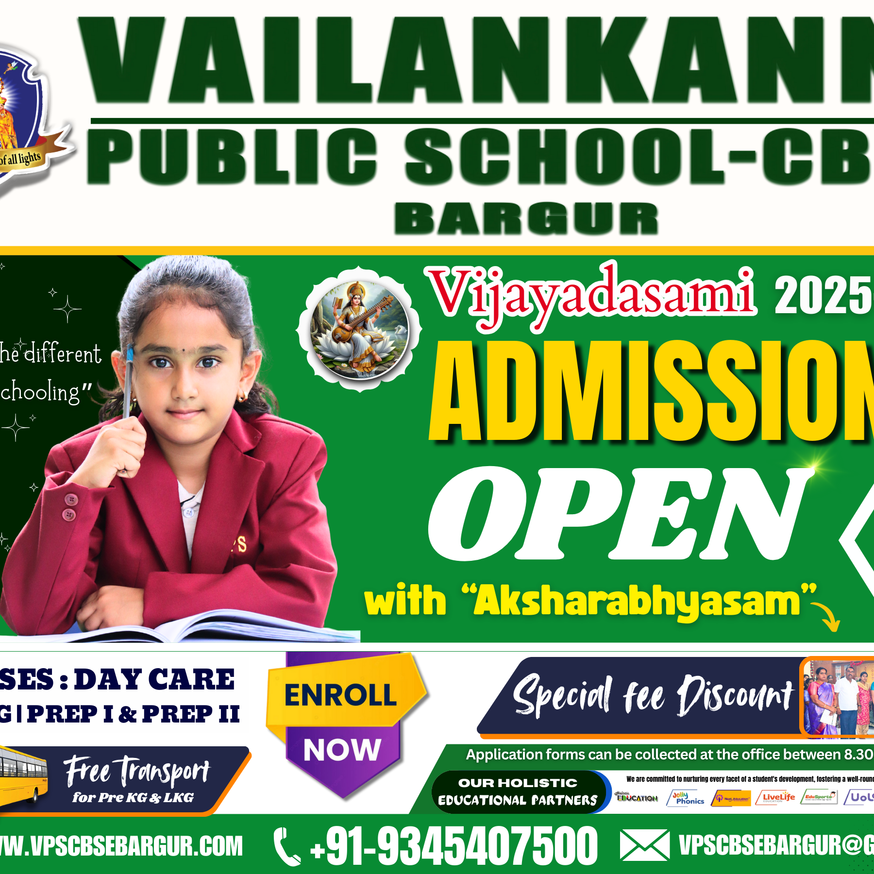 Post from Vailankanni Public School, Bargur