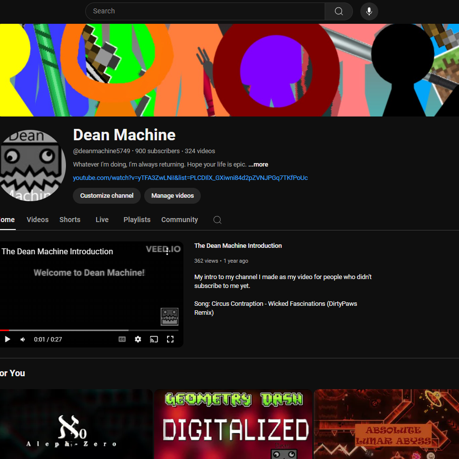 Post from Dean Machine